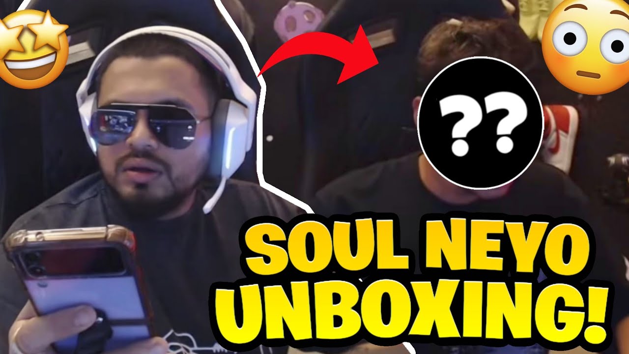 SOUL NEYO's LIVE UNBOXING BY SID! 🤣🔥 - YouTube