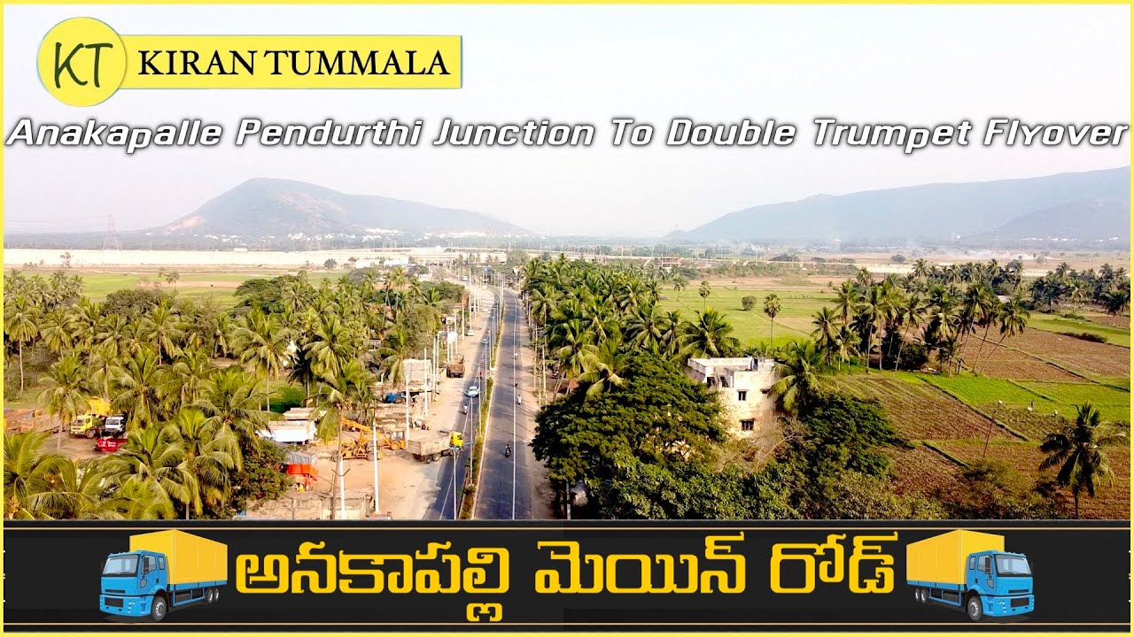 Anakapalli Main Road Anakapalli Pendurthi Junction To Double Trumpet ...