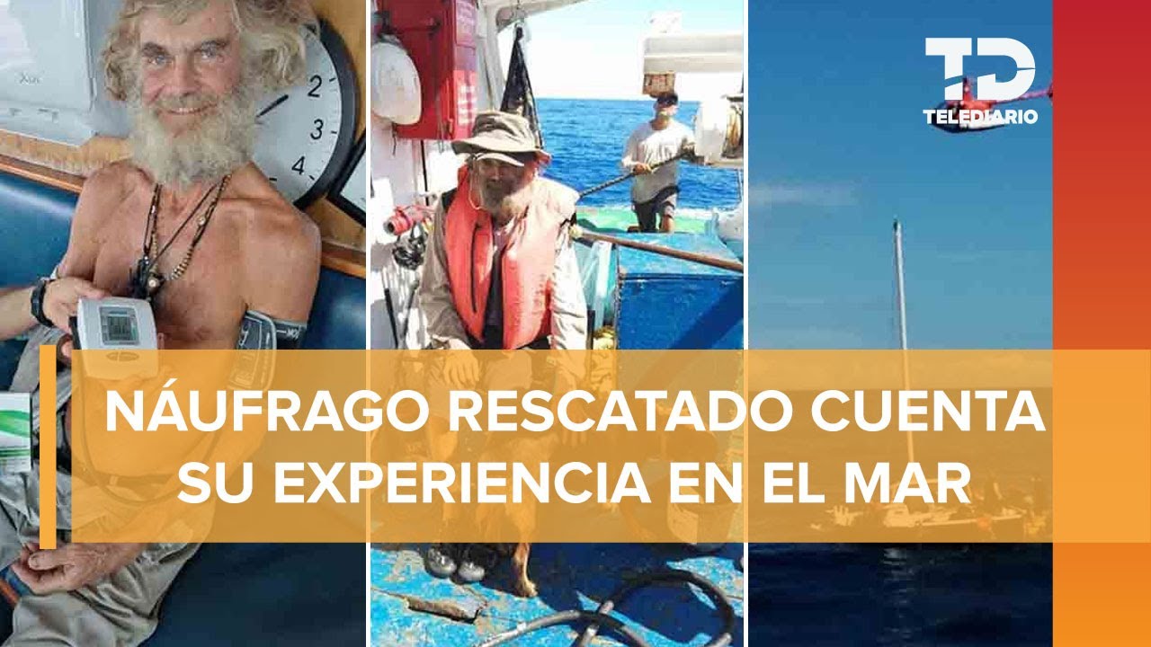 Tim Shaddock, náufrago australiano rescatado por buque de atún Tuny, cuenta experiencia en el ...