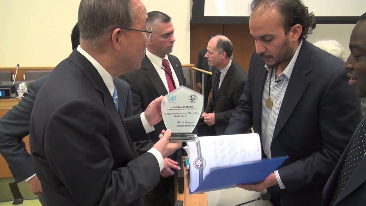 Haggagovic in the United Nations | حجاجوفيتش في الأمم المتحدة - YouTube
