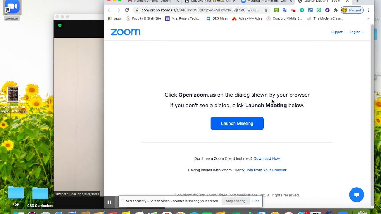 Zoom Meeting Check! - YouTube