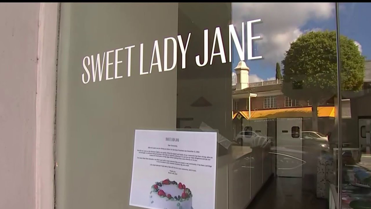 Sweet Lady Jane and 85 other businesses shutdown following a series of ...