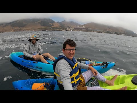 Kayaking Montaña de Oro to Avila Beach, CA - YouTube