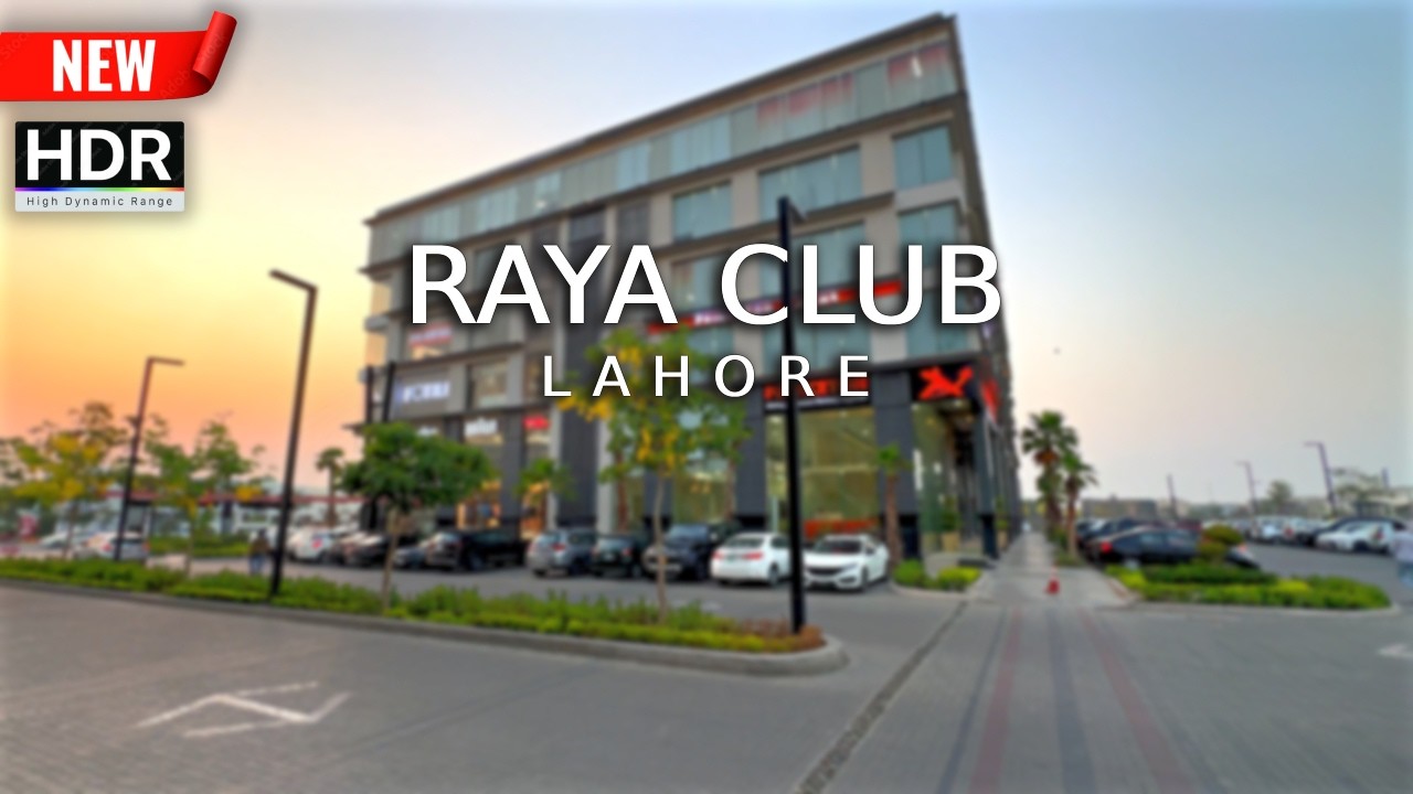 🇵🇰 DEFENCE Raya Club Lahore. 4K HDR Walking Tour - YouTube