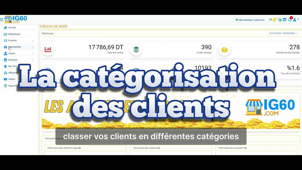 Catégorisation des Clients - YouTube