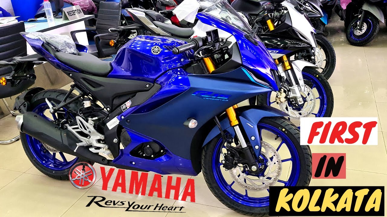 R15 V4 & R15M First Time In Kolkata| R15 V4 new models 2023 |Review ...