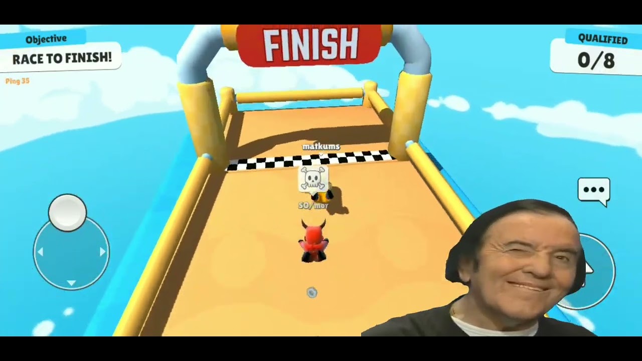 stumble guys funny moment (24) sad moment - stumble guys gameplay ...