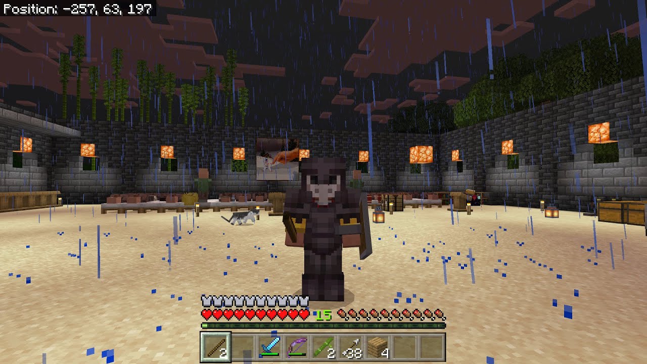 Minecraft Live Food Farming in Pillager and Villager World and Startup ...