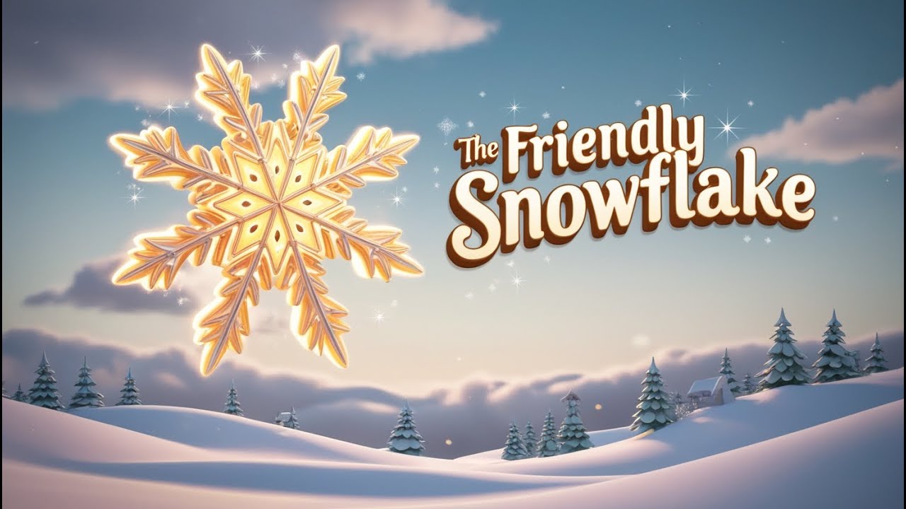 The Friendly Snowflake - A Gentle Winter Relaxing Bedtime Story for ...
