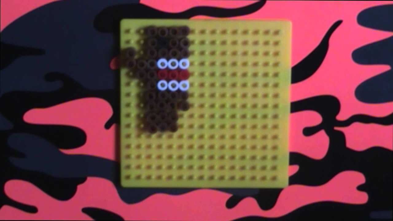 Domo Perler Bead Tutorial - YouTube