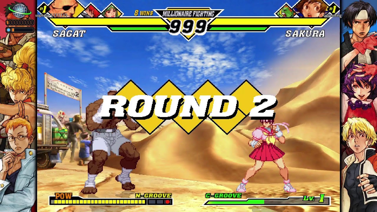 🌼 sophitia 🌸 ファイティングコレクション2🍌 CAPCOM vs SNK 2 🌸 sophitia🌼 ランクマッチ MASTER 1st 🌕 - YouTube