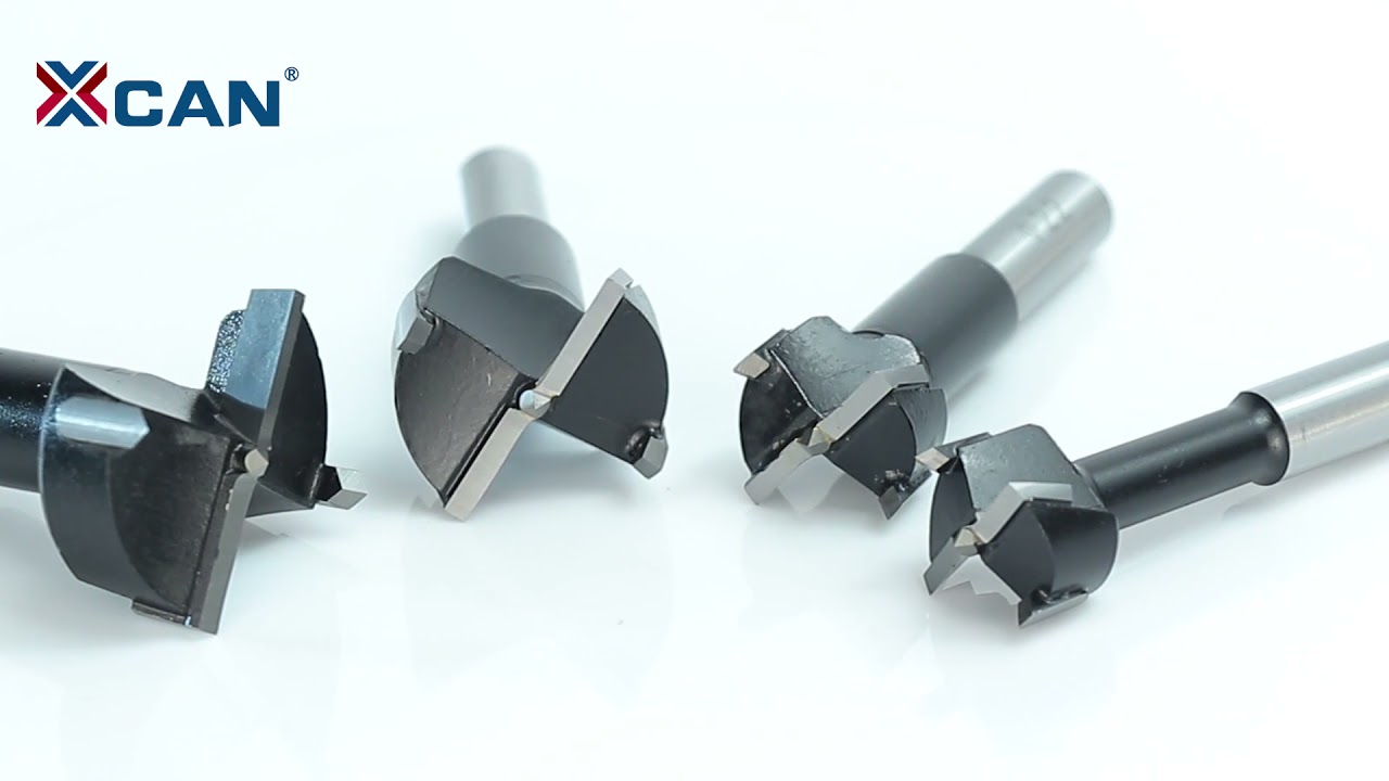 Forstner Drill Bit 4 Flutes Carbide Wood Router Bit Hole Saw Cutter ...