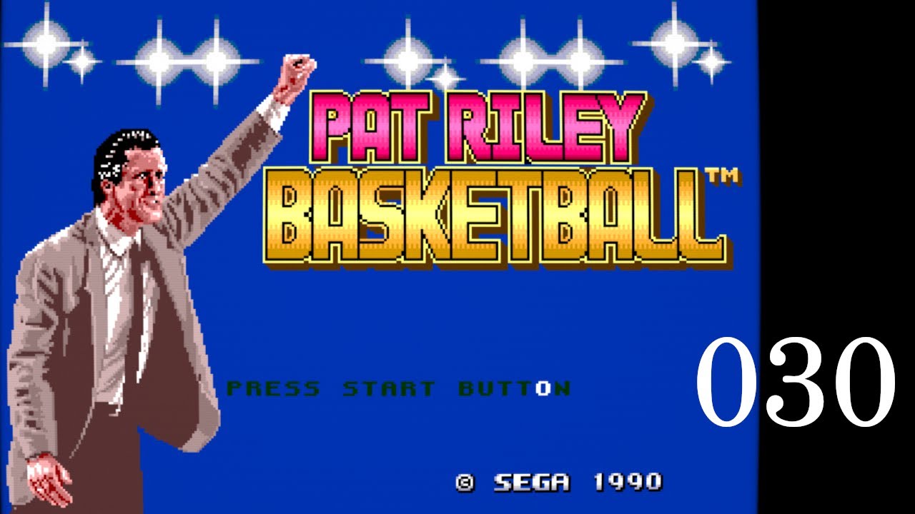 030 – Pat Riley Basketball - Sega Genesis / Mega Drive - Retro Blu ...