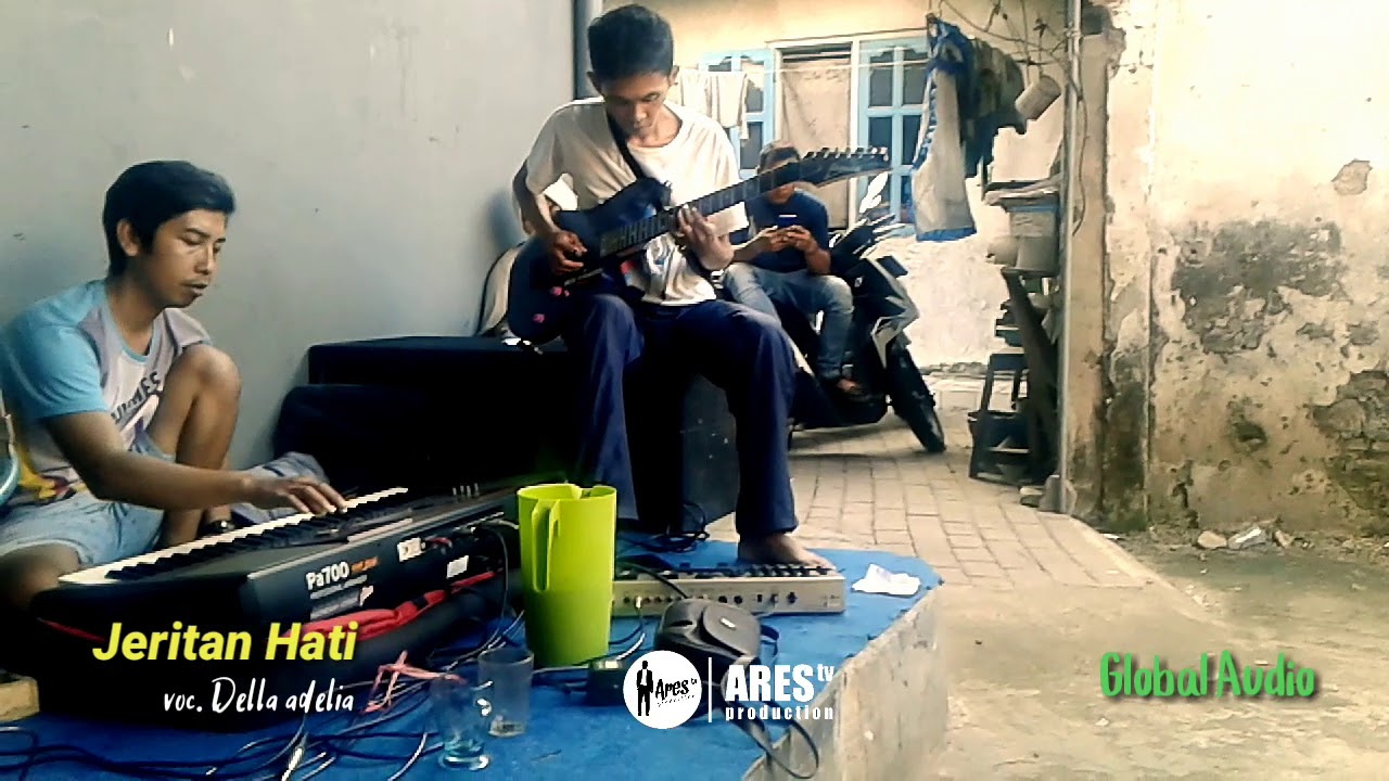 latihan | jeritan hati | della adelia | global audio - live - YouTube