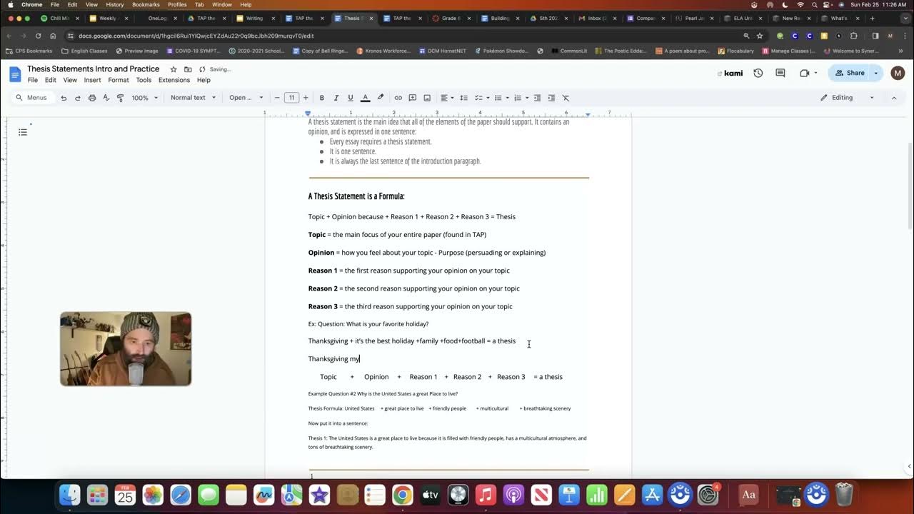 What is a Thesis Statement? - Guided Lesson - YouTube