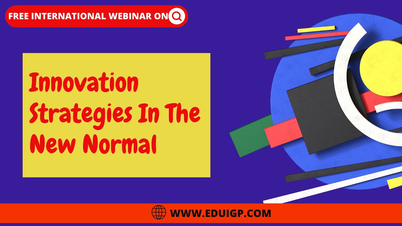 Innovation Strategies In The New Normal - YouTube