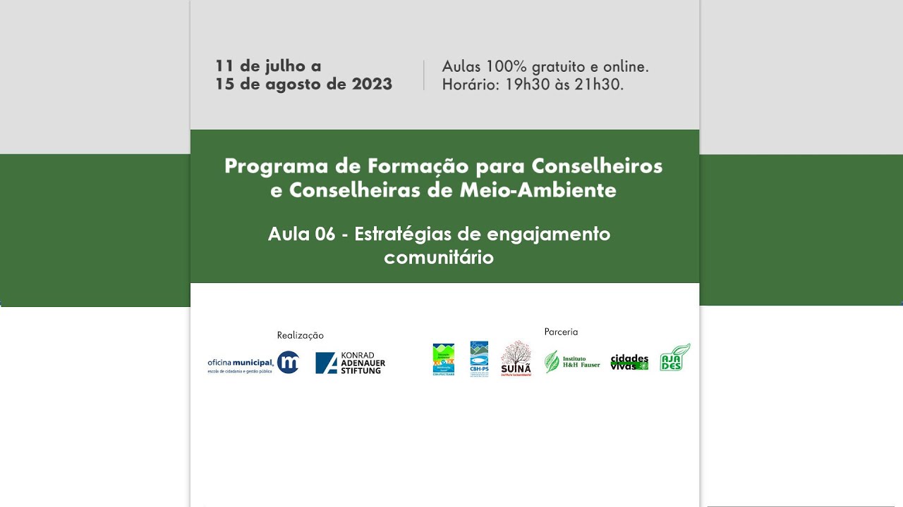 Estratégias de engajamento comunitário - YouTube