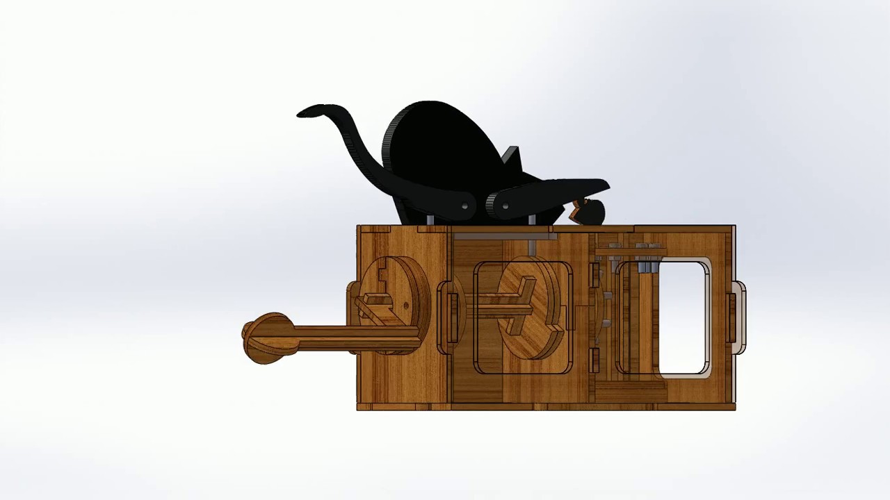 automata cat - YouTube