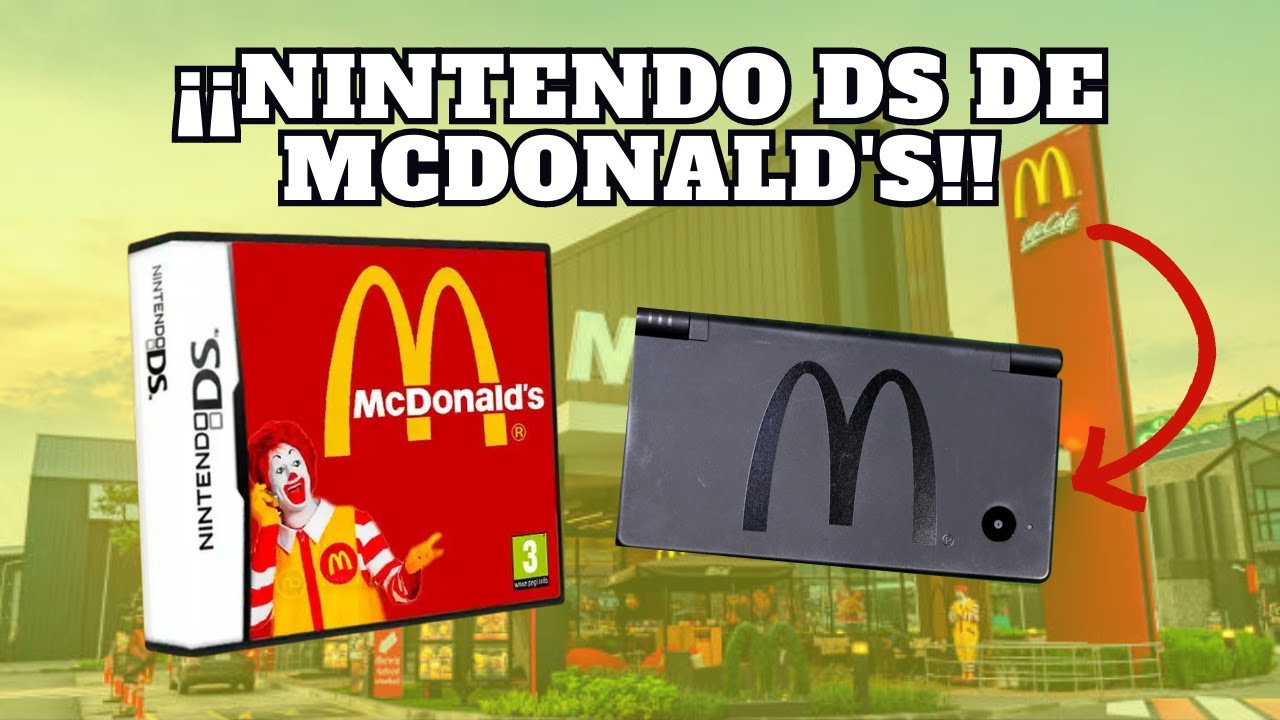 ¡El juego de MCDONALD'S para NINTENDO DS que NADIE conoce! - YouTube