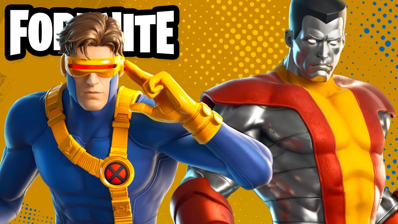 Fortnite - New X-Men! Cyclops, Jubilee, and Colossus! - YouTube