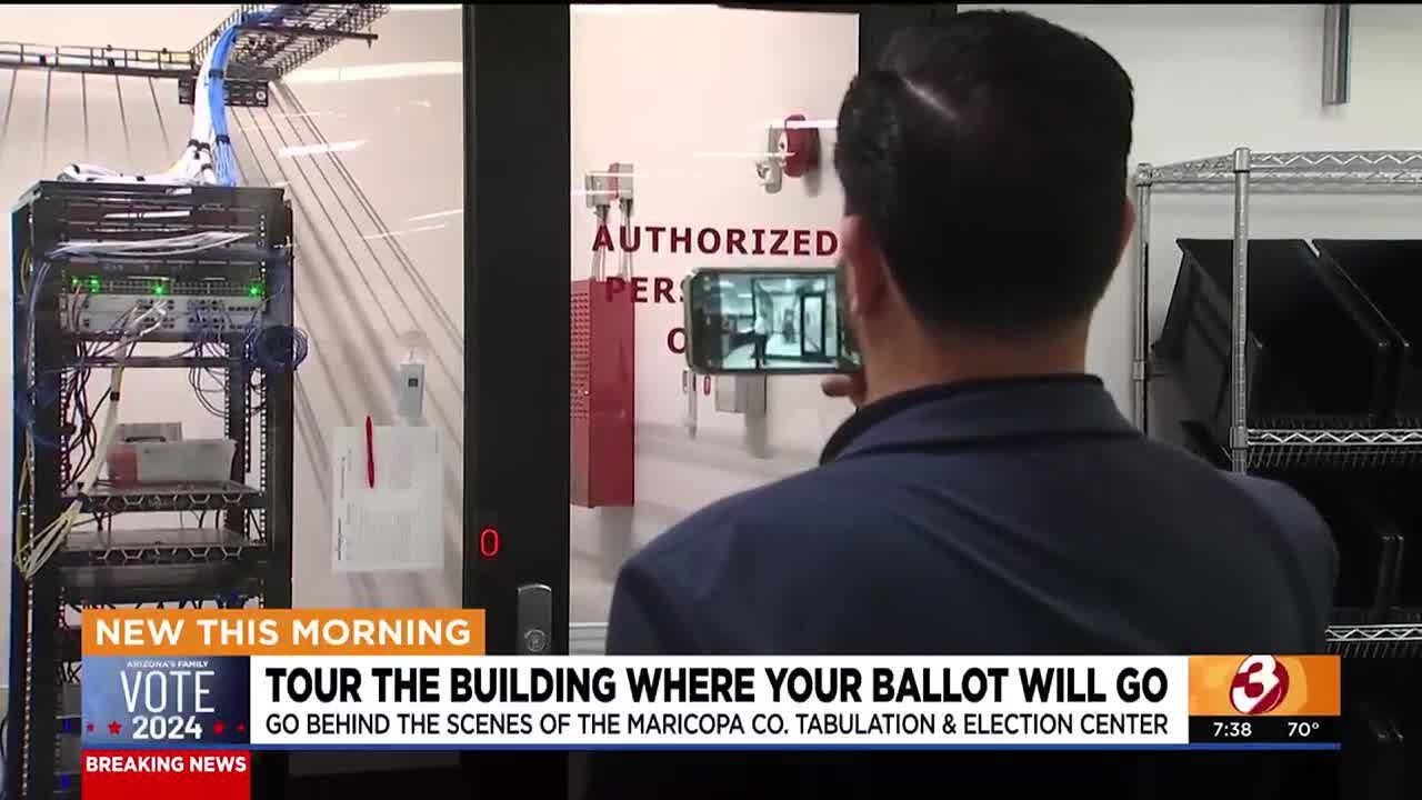 Maricopa County Tabulation and Election Center offers tours for voters ...