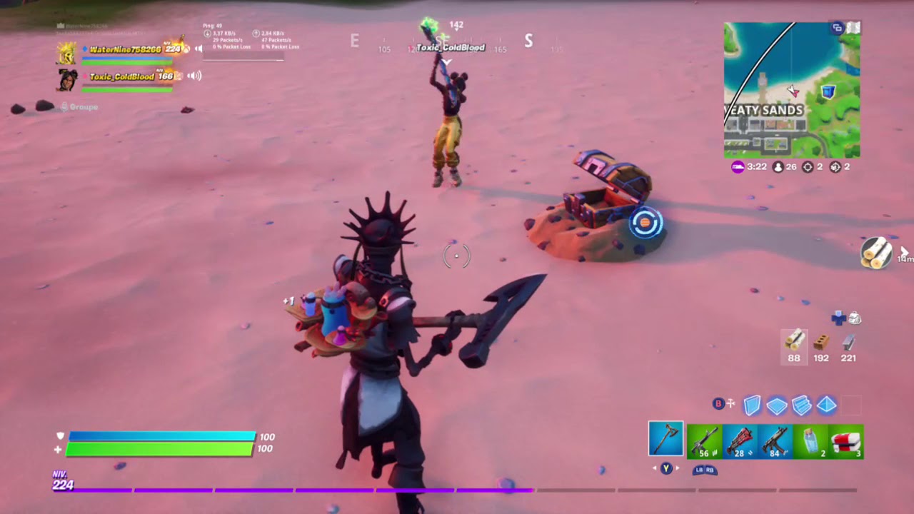 Fortnite chapter 2, season 2. Ghost loot - YouTube