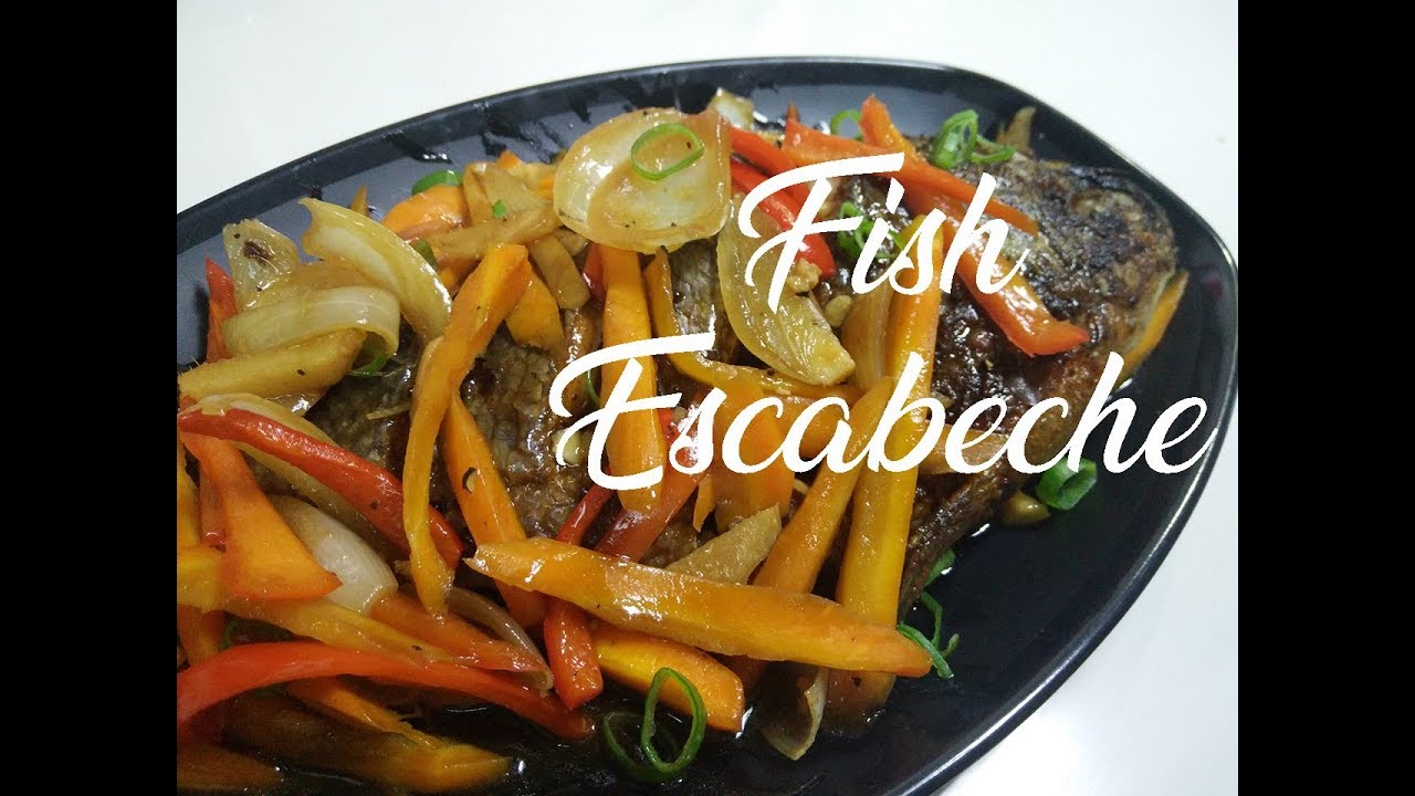 Fish Escabeche - YouTube
