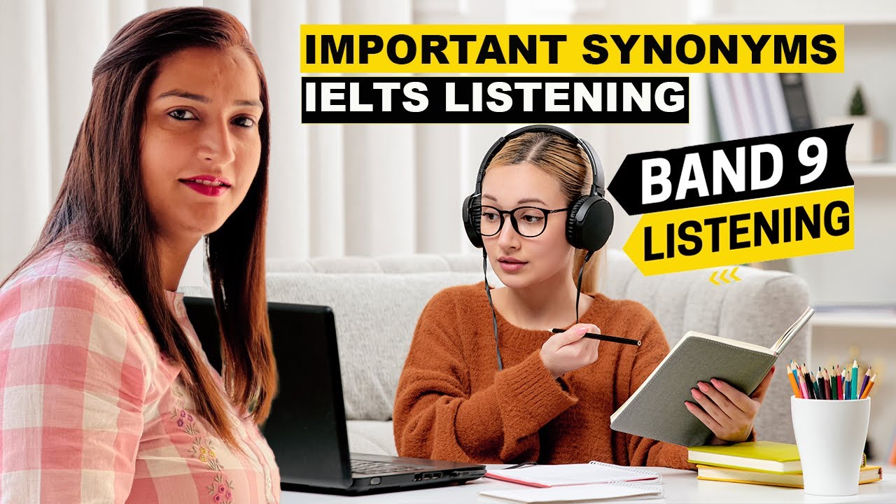 IELTS listening synonyms words 2024 - YouTube