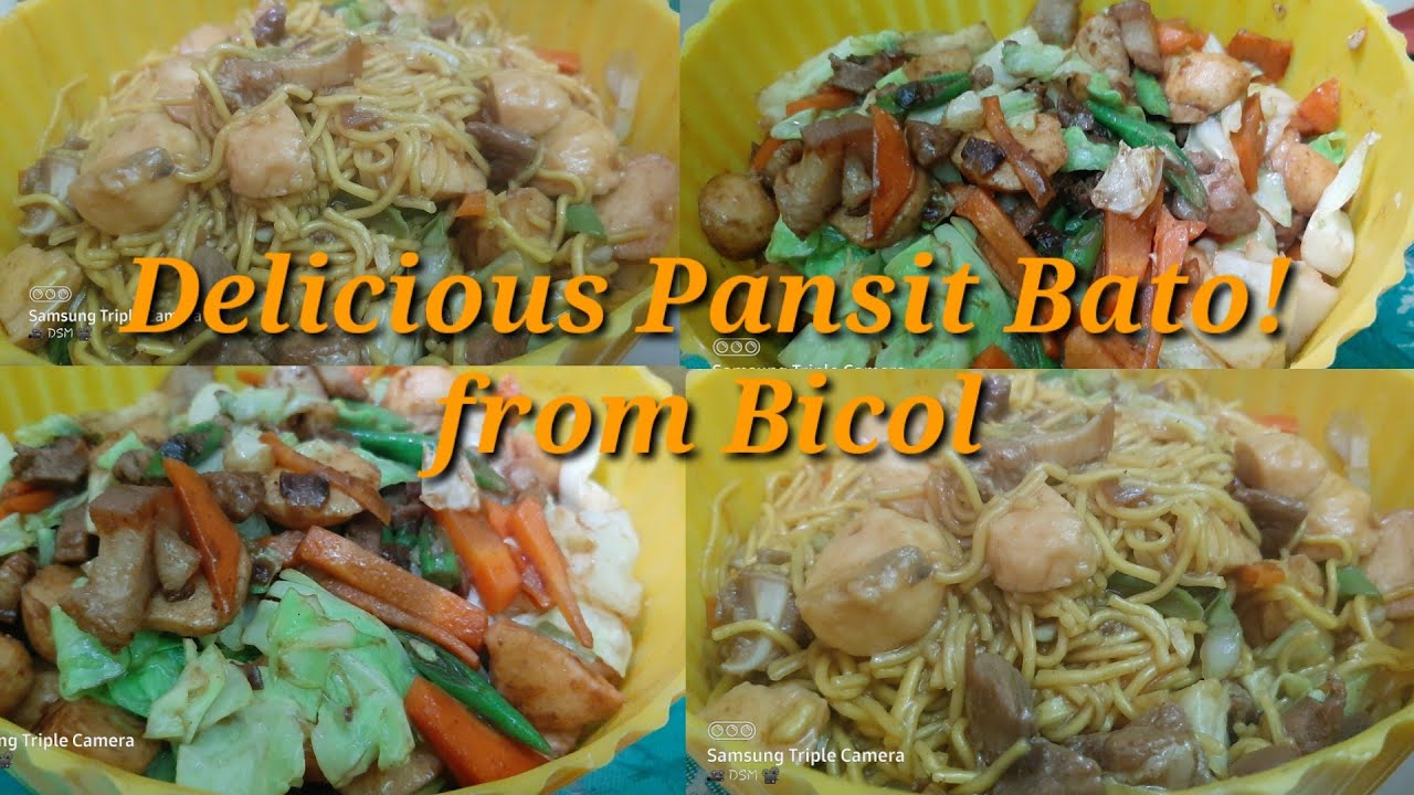 Famous and Delicious Pansit Bato from Bicol Region! - YouTube