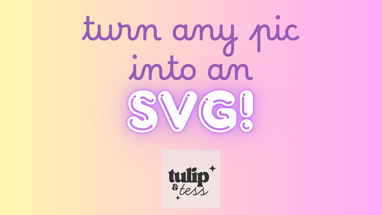 How to turn any pic into an svg using your iphone! - YouTube