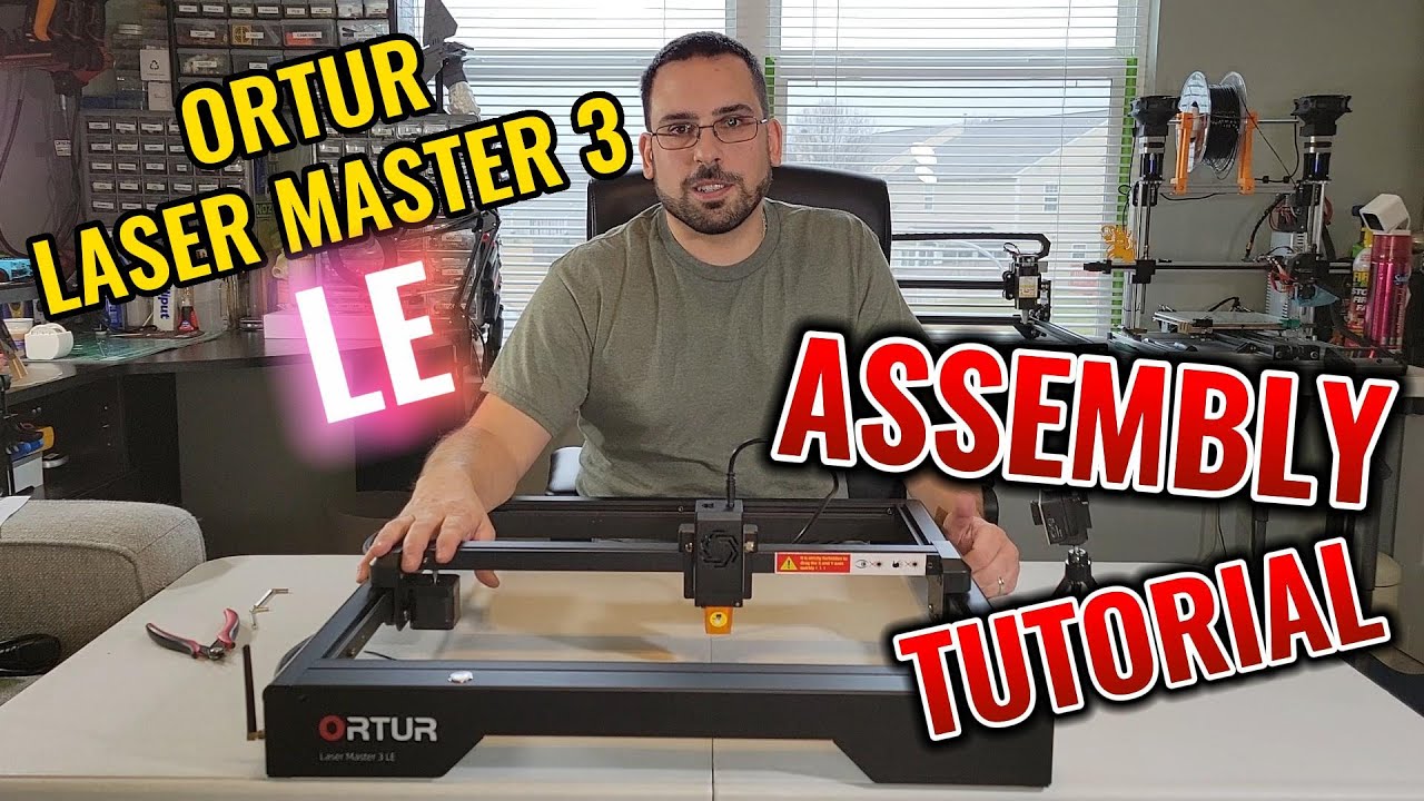 👉 Ortur Laser Master 3 LE Build and Tips Tutorial #build #assembly #ortur #laser - YouTube