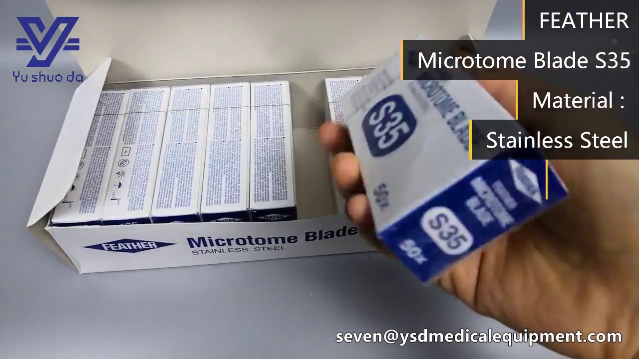 Medical disposable low cutting profile feature Microtome Blade S35 ...