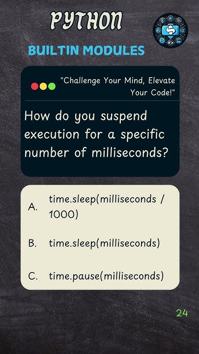 🔥 Master Python Built-in Modules Practice just 2 MCQs! Daily - 37 🐍💡 ...