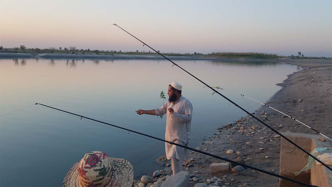 fishing with rod | new fishing with traditional hooks | fishing at ...