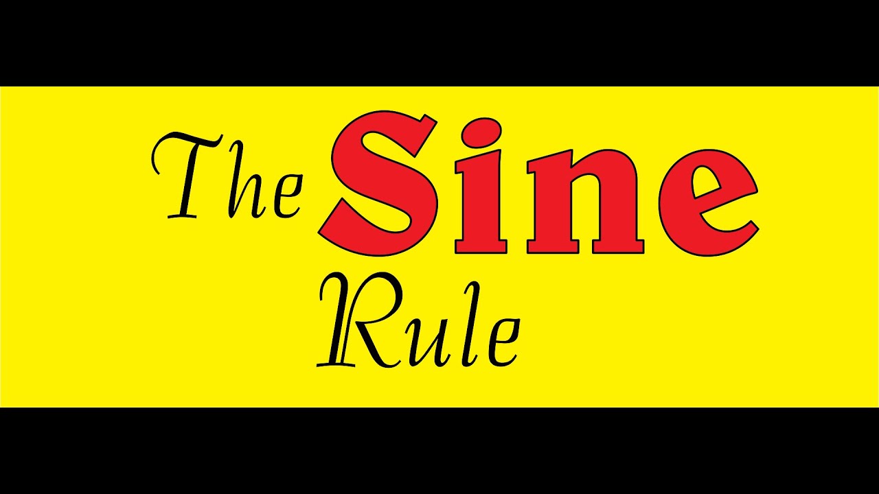 HOW TO SOLVE A TRIANGLE USING SINE RULE My Simple Maths YouTube HOW TO SOLVE A TRIANGLE USING SINE RULE My Simple Maths YouTube