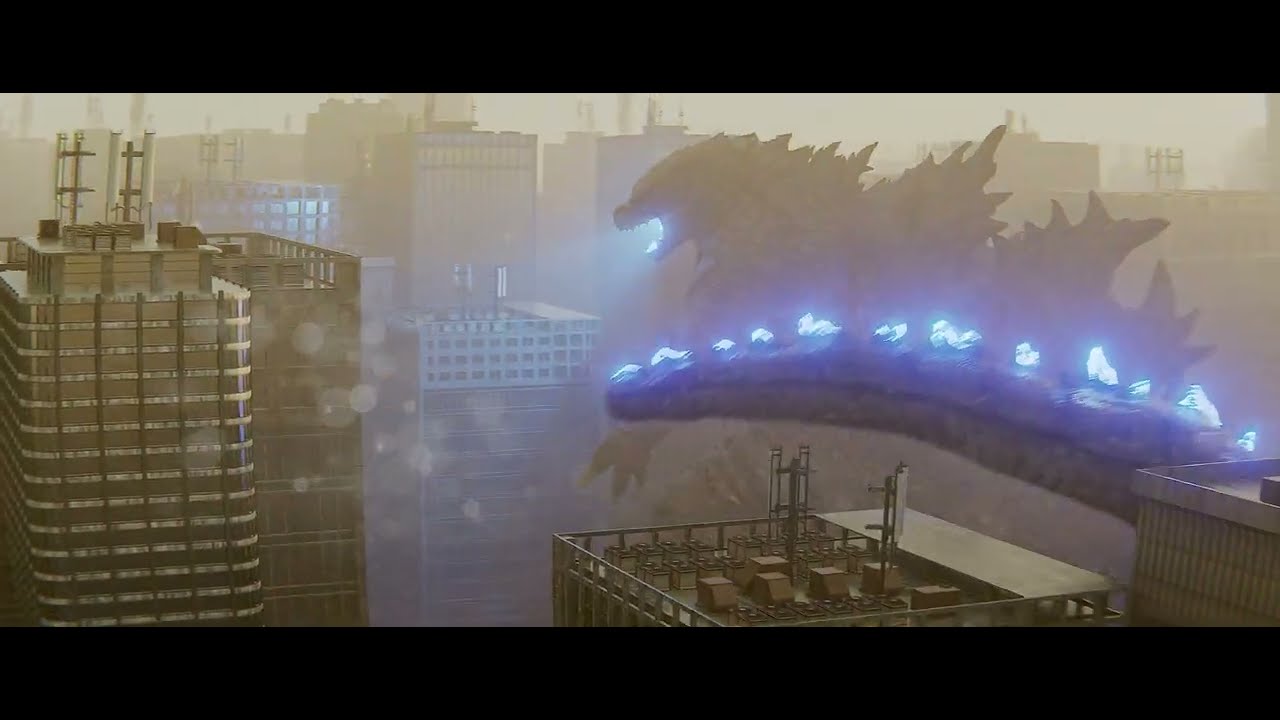 godzilla atomic breath charge animation 47 #animation #godzilla # ...