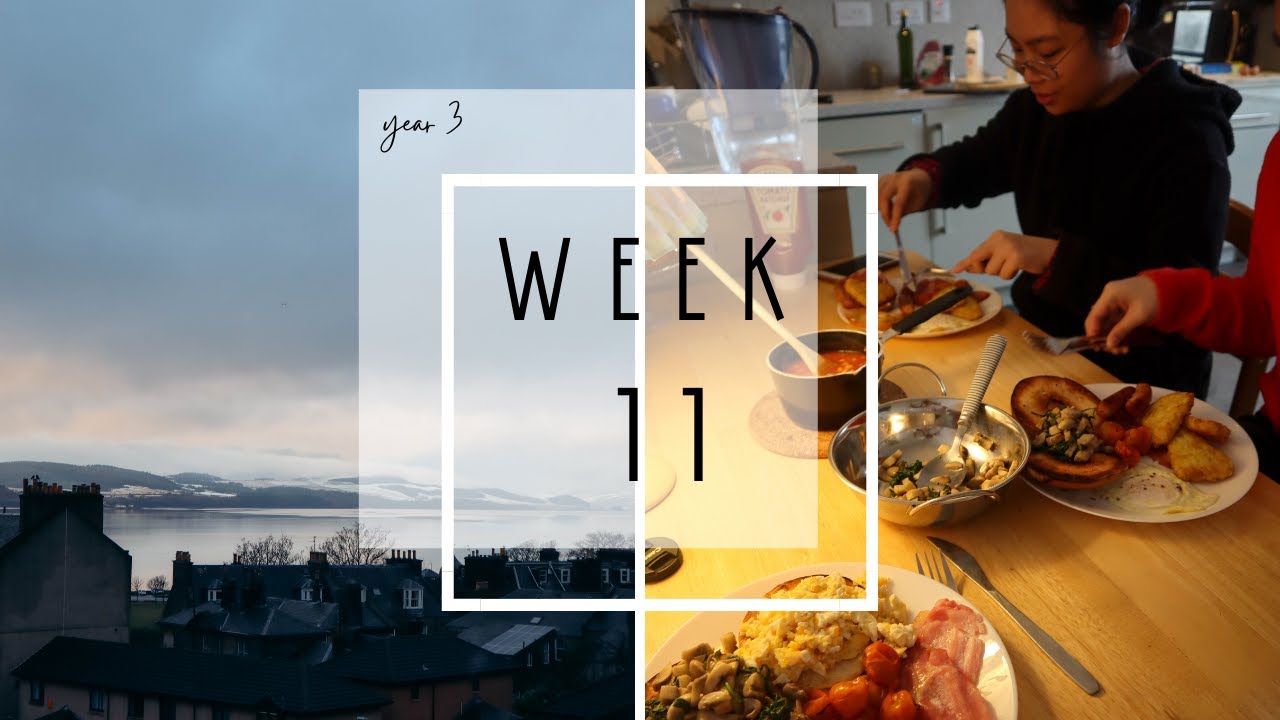 Starting semester 2 with food | Week 11 - UoD - YouTube