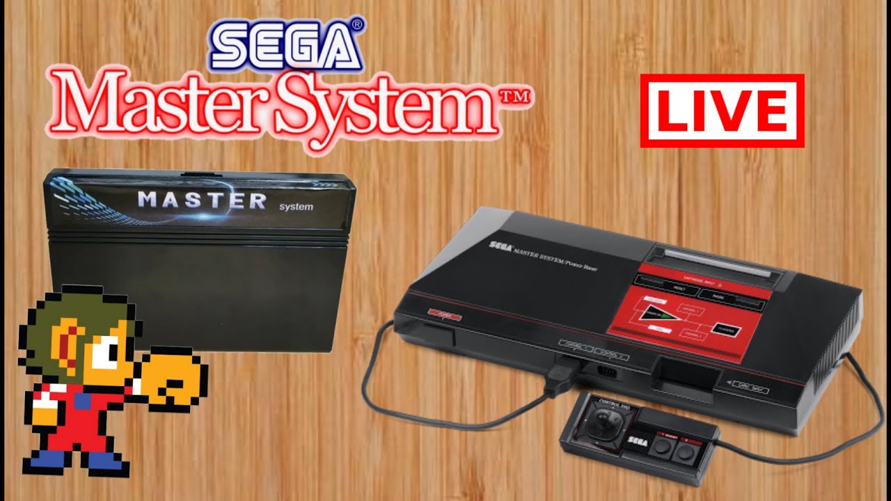 MASTER SYSTEM + EVERDRIVE CHINÊS AO VIVO - YouTube