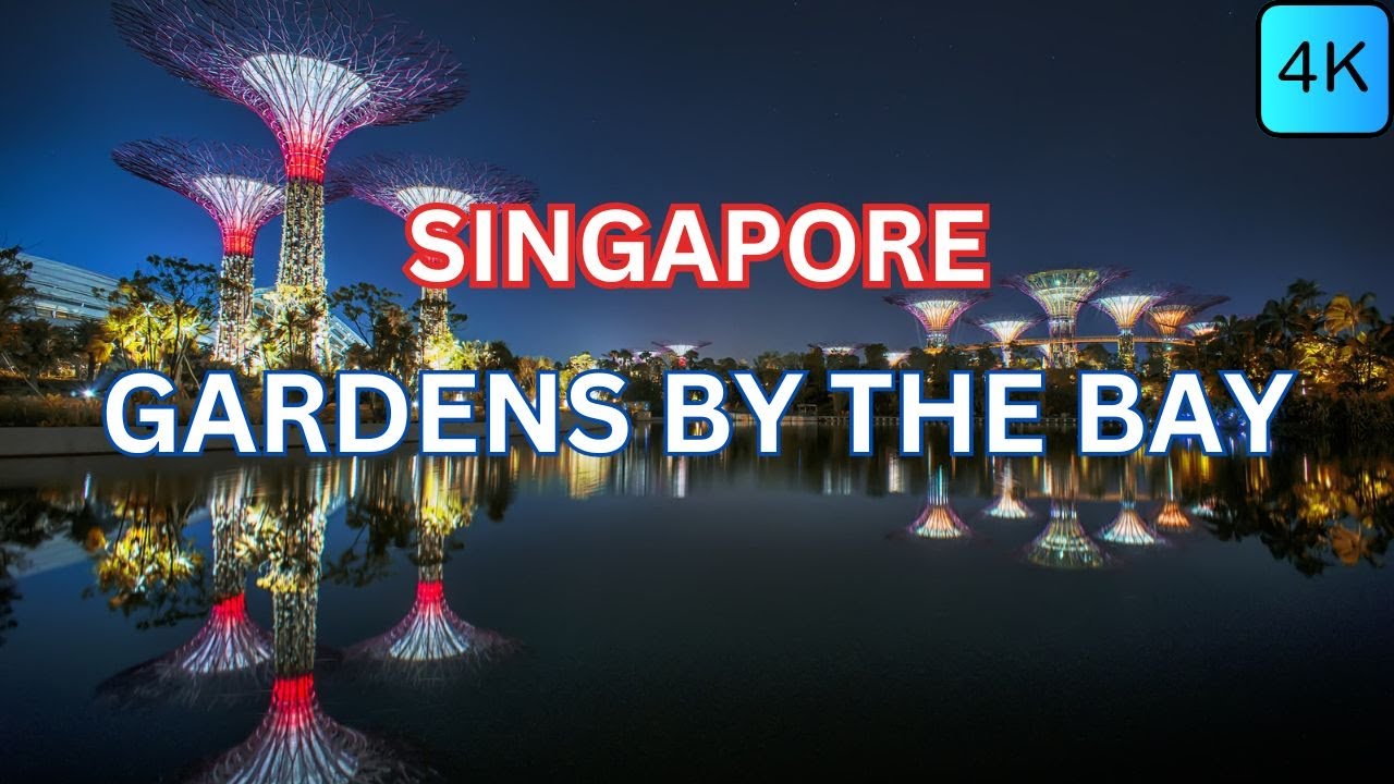 Gardens by the Bay in Aerial view | singapore | 4K Video | Drone - YouTube