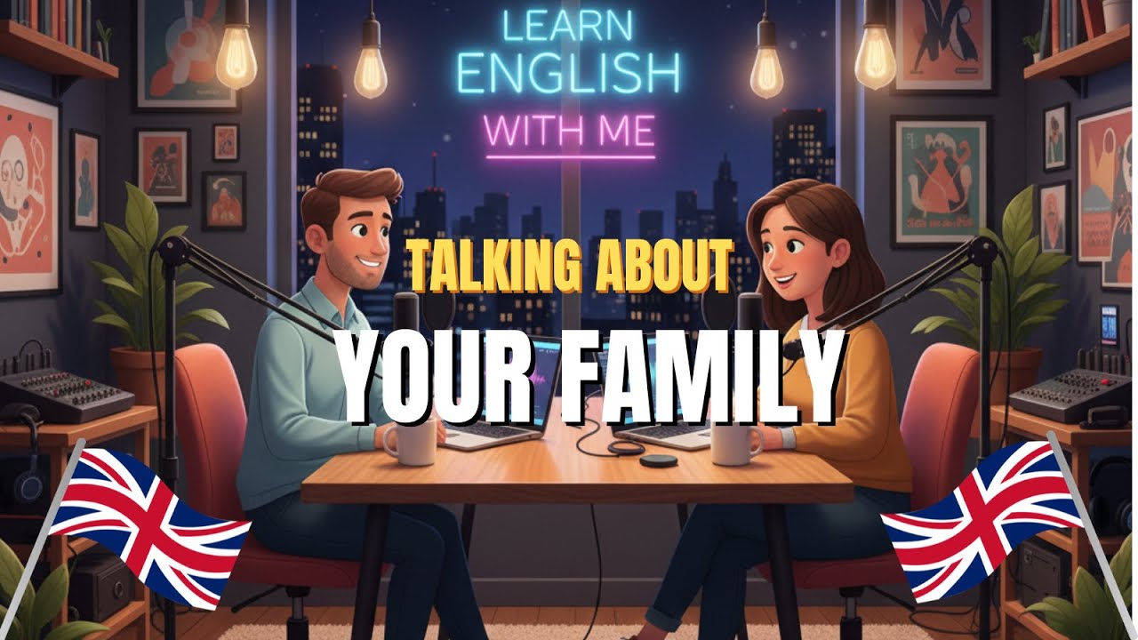 How to Talk About Your Family in English | English Conversation ...