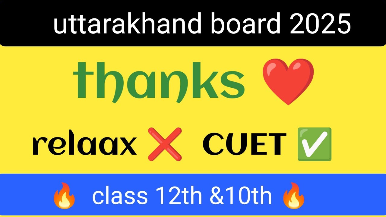 Uk board class 12th students !! Uk board class 12th - YouTube