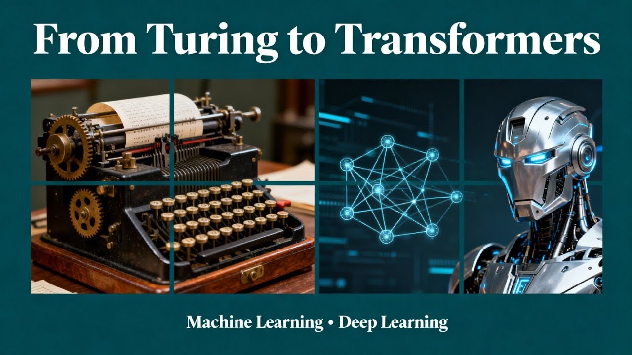 How AI Evolved: Turing Machine to Modern Deep Learning. History Of AI ...