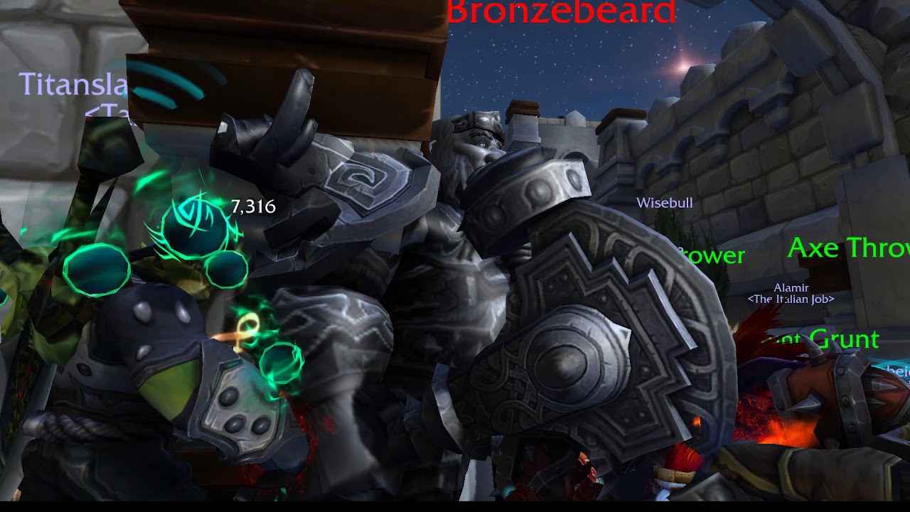 Warfront Muradin Bronzebeard WoW Evade - YouTube