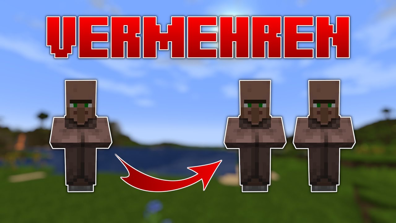 MINECRAFT Villager VERMEHREN: Dorfbewohner in Minecraft ZÜCHTEN ...