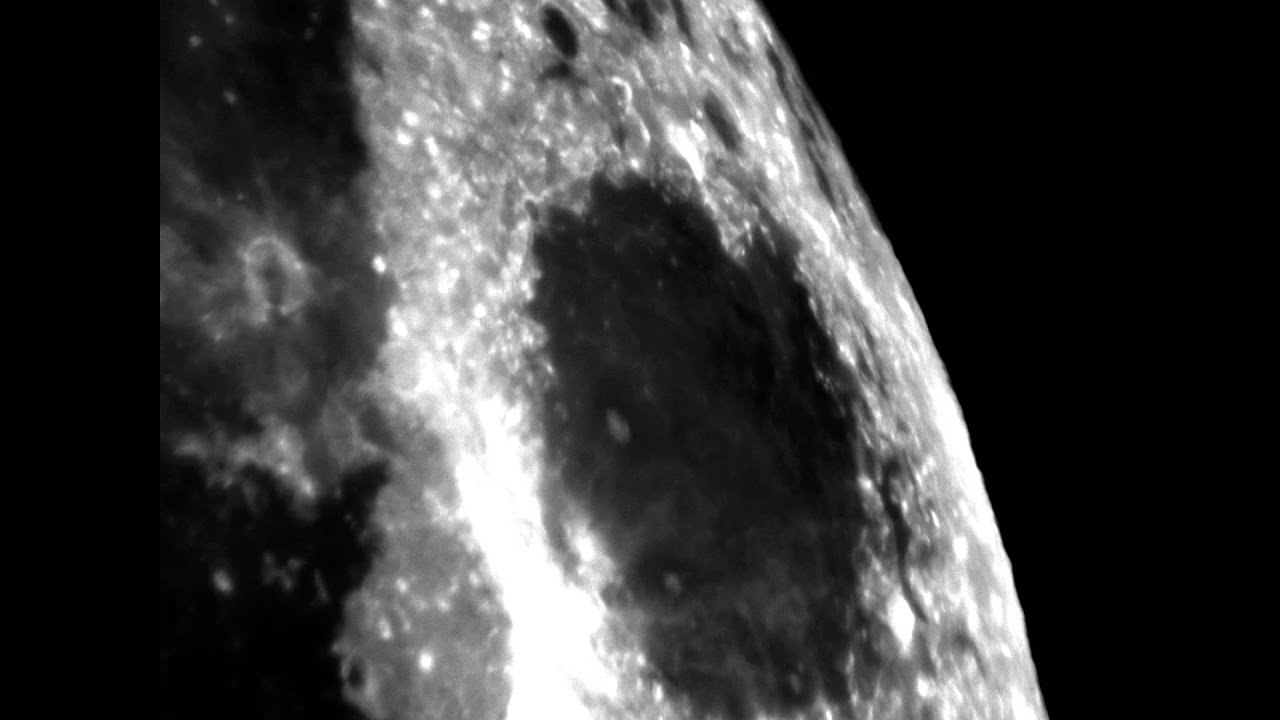 Spectacular telescope video tour of the Moon - YouTube