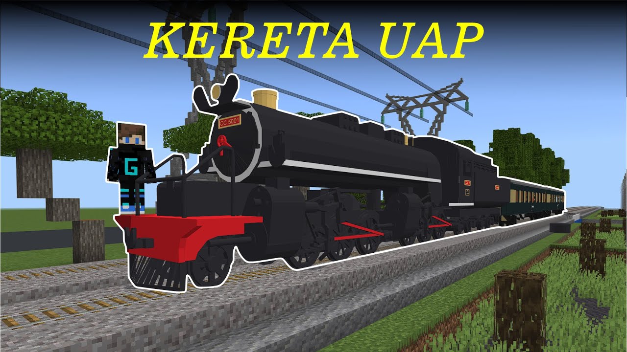 MENGENDARAI KERETA UAP CC50 - YouTube