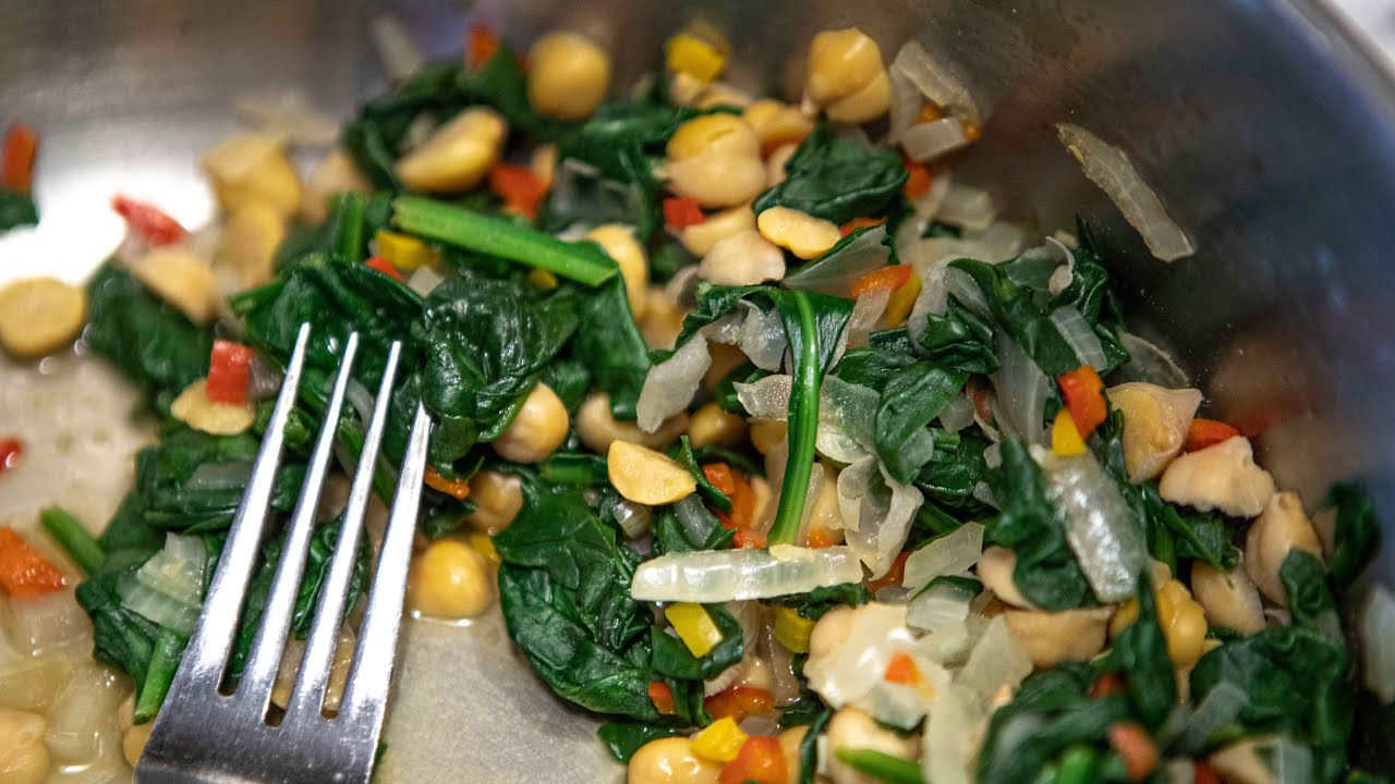 VIRGINIA'S SENSATIONAL SPINACH MIX - YouTube