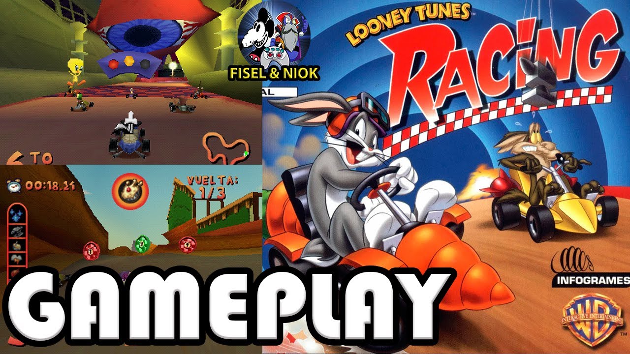 Looney Tunes Racing (PS1/PSX) Gameplay/Longplay en Español || Stream ...
