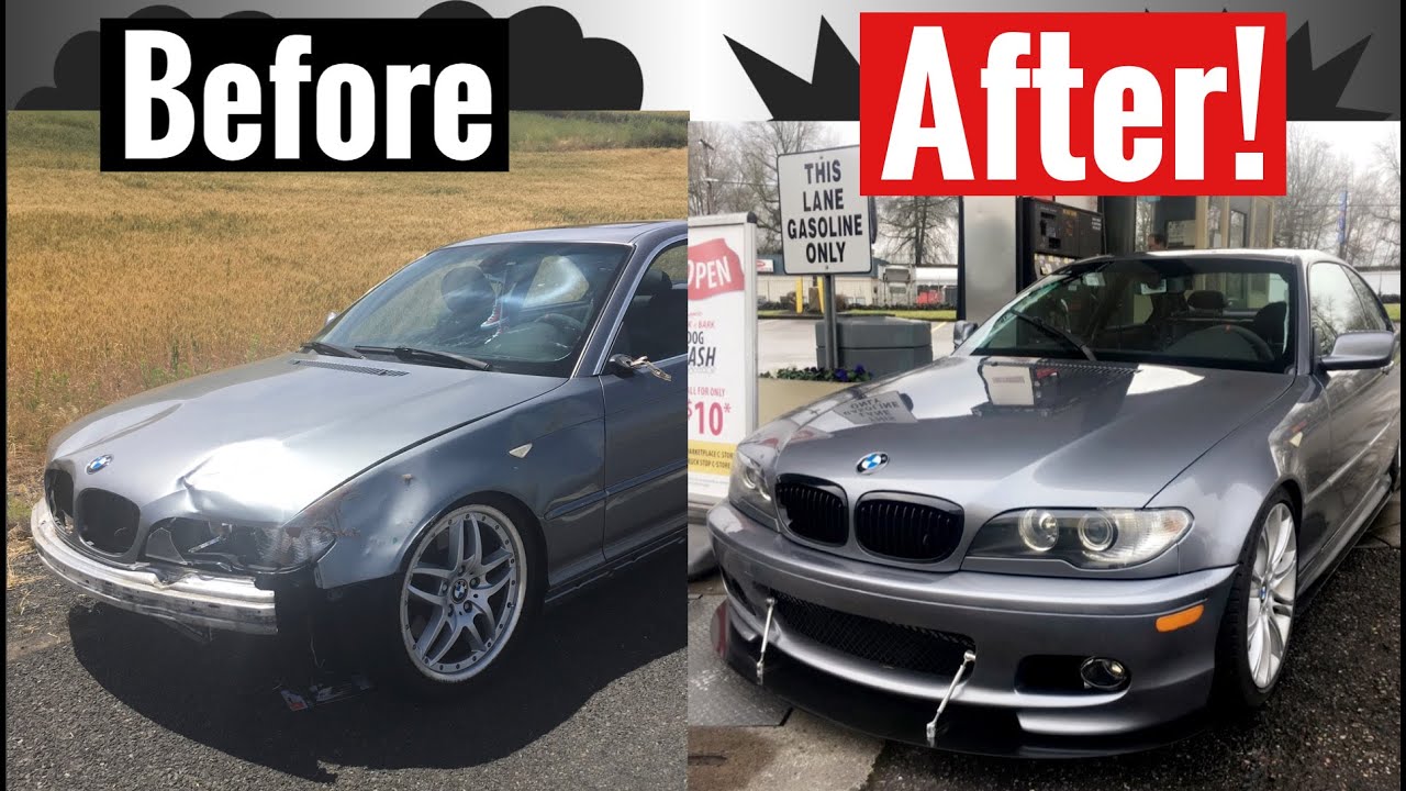 BMW E46 330ci REBUILD IN 10 MINUTES! - YouTube