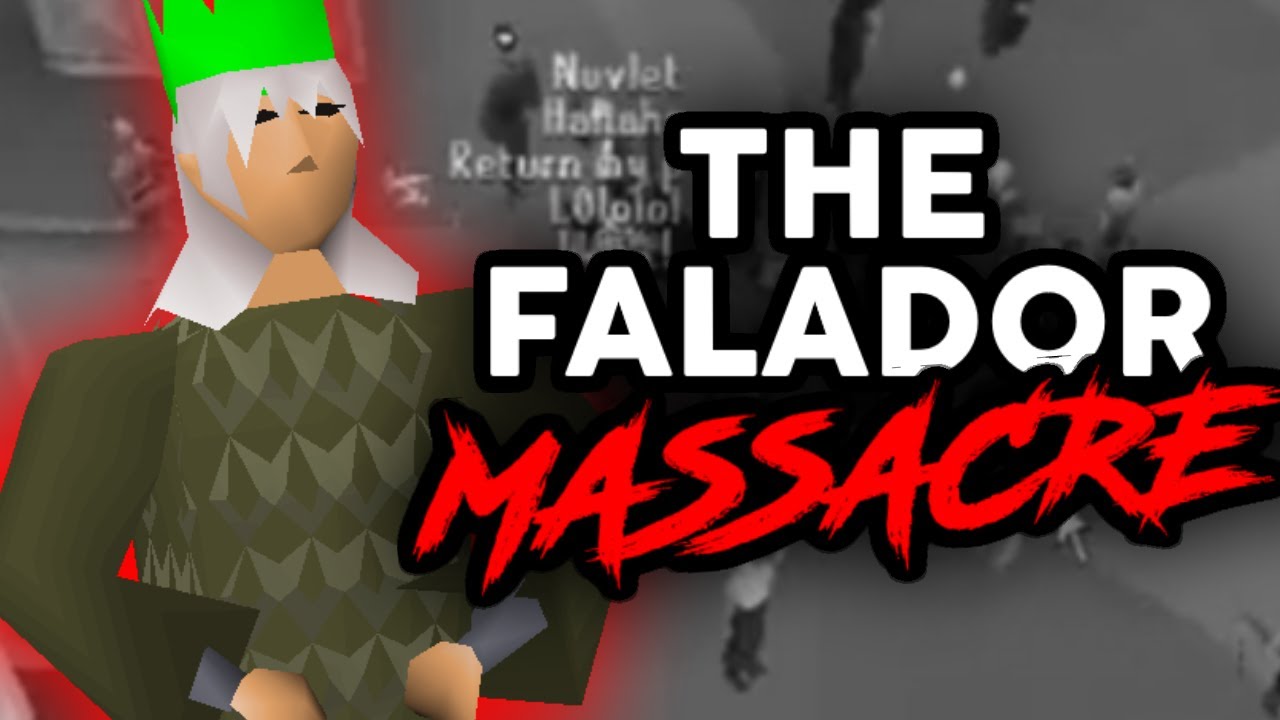 A Complete History Of RuneScape's Falador Massacre - YouTube